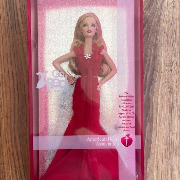 Barbie | Toys | Barbie Red For Women American Heart Association Barbie ...